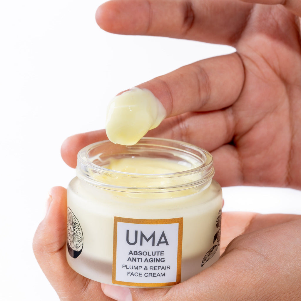 UMA Absolute Anti Aging Plump and Repair Face Cream– Uma Oils